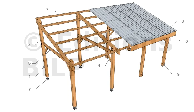 La toiture monopente Guide de construction des CARPORT, (…)
